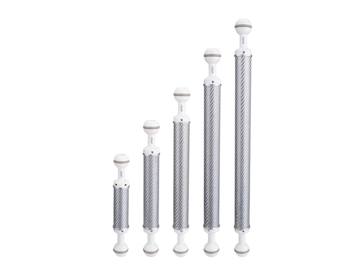 AOI Ball to Ball Carbon Fiber Arm 10" (Silver) – Dive C Sdn. Bhd.